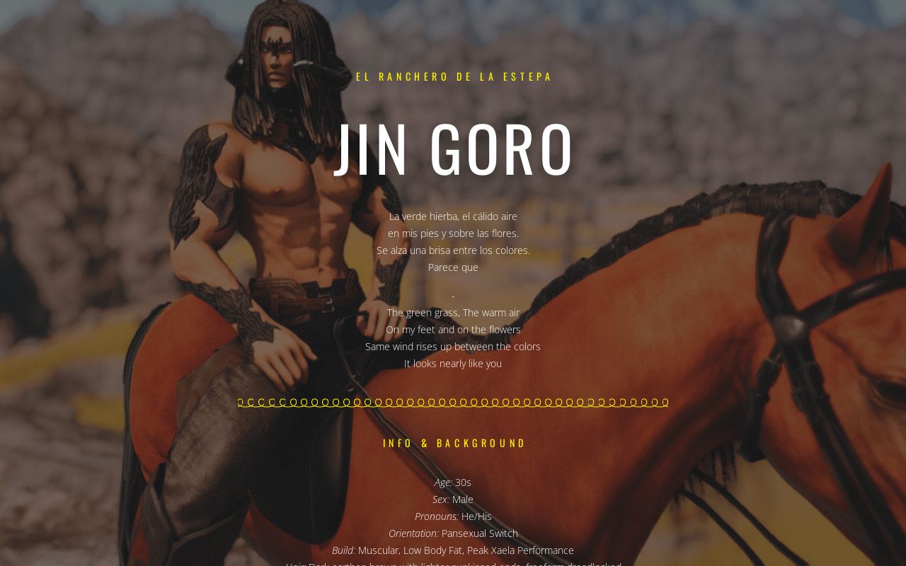 El Carrd de Jin Goro